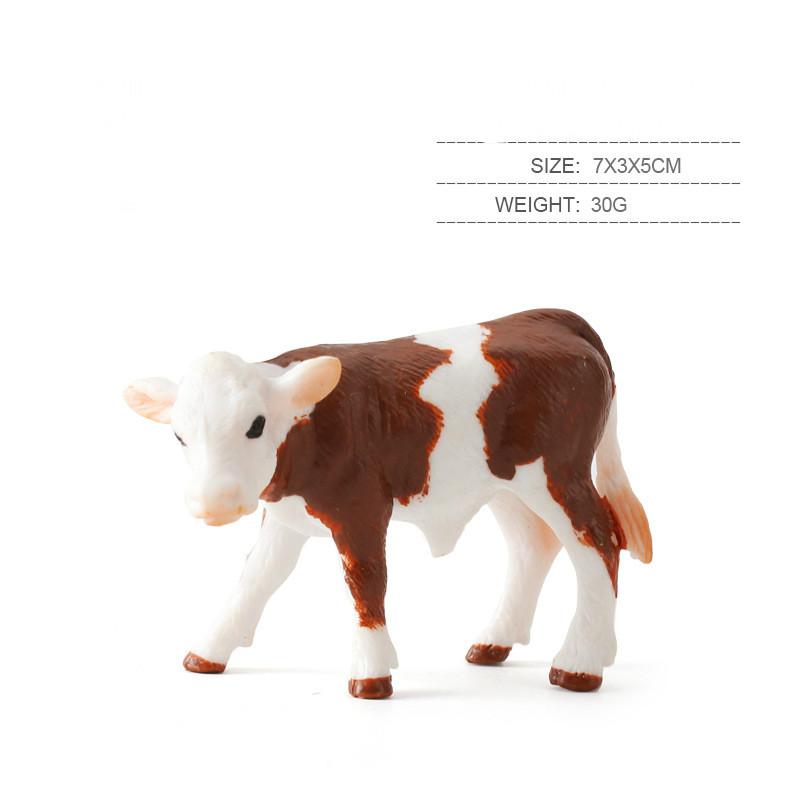 Buy Children's Simulation Farm Animal Model Cows Bulls and Cows Ranch ...