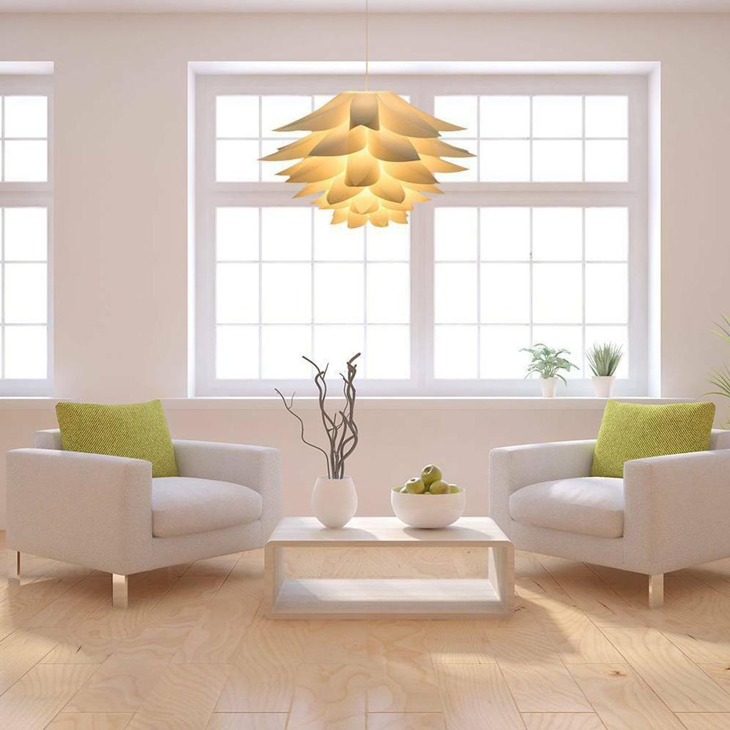 Buy 7 Colors Lotus Chandelier Lampshade DIY Lotus Flower Six-layer Lamp ...