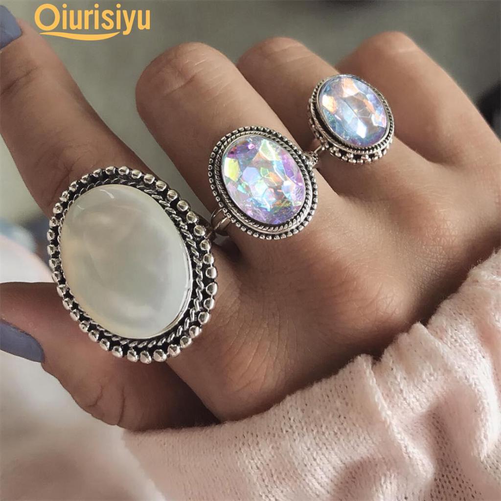 Buy Stacking Finger Ring Set Party Women Jewelry Gift at affordable ...