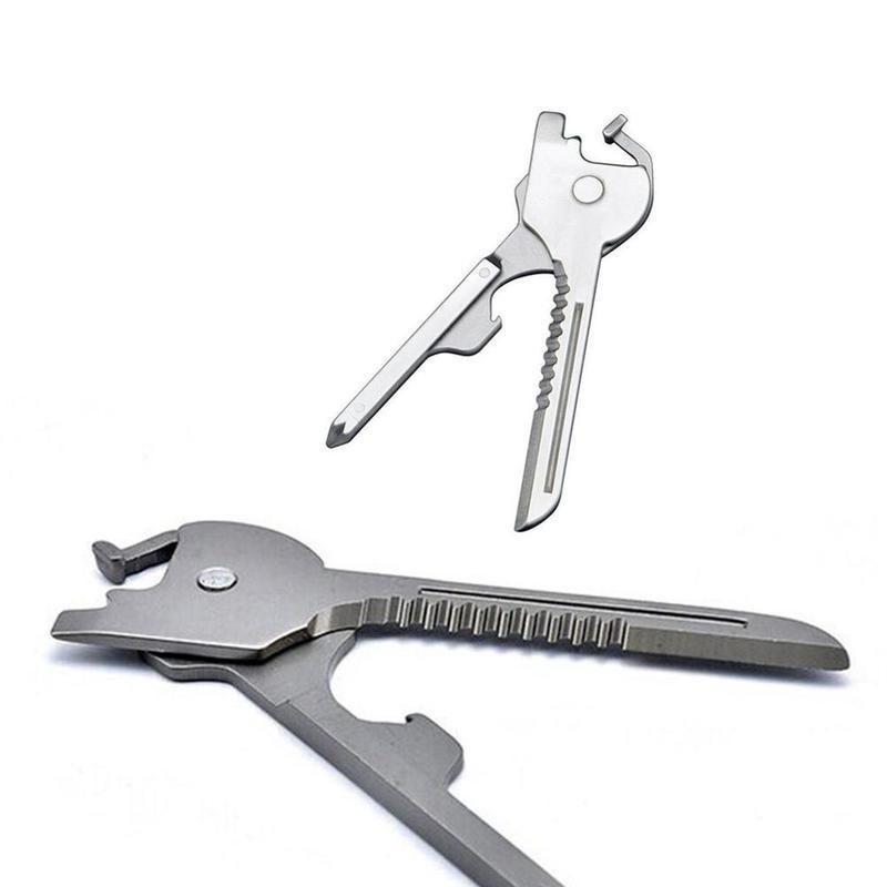 6 in 1 Mini Multi Function Folding Knife Screwdriver Multifunction Key ...