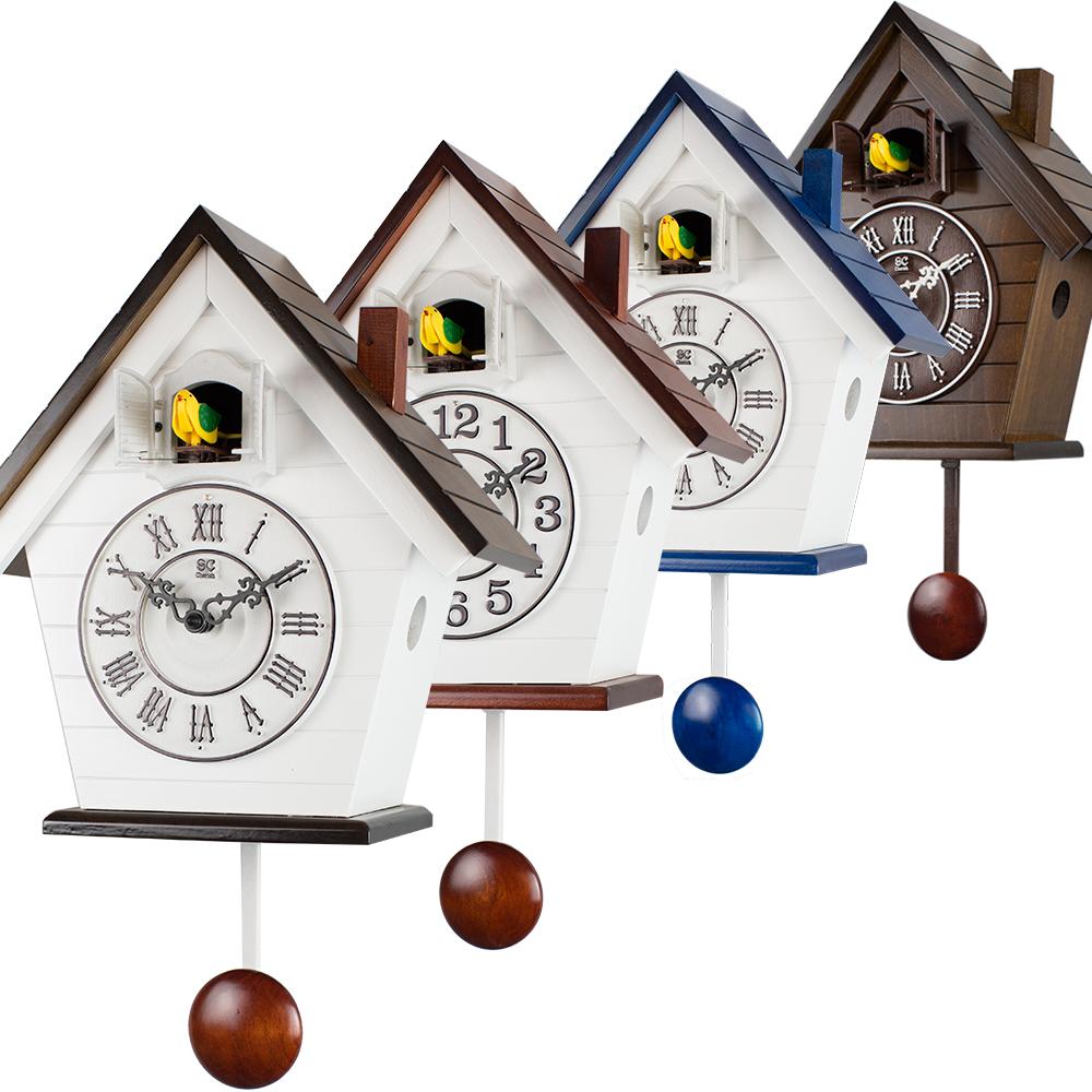 Buy Kayu Cuckoo Clock Mekanisme Burung Ruang Tamu Pendulum Jam Dinding ...