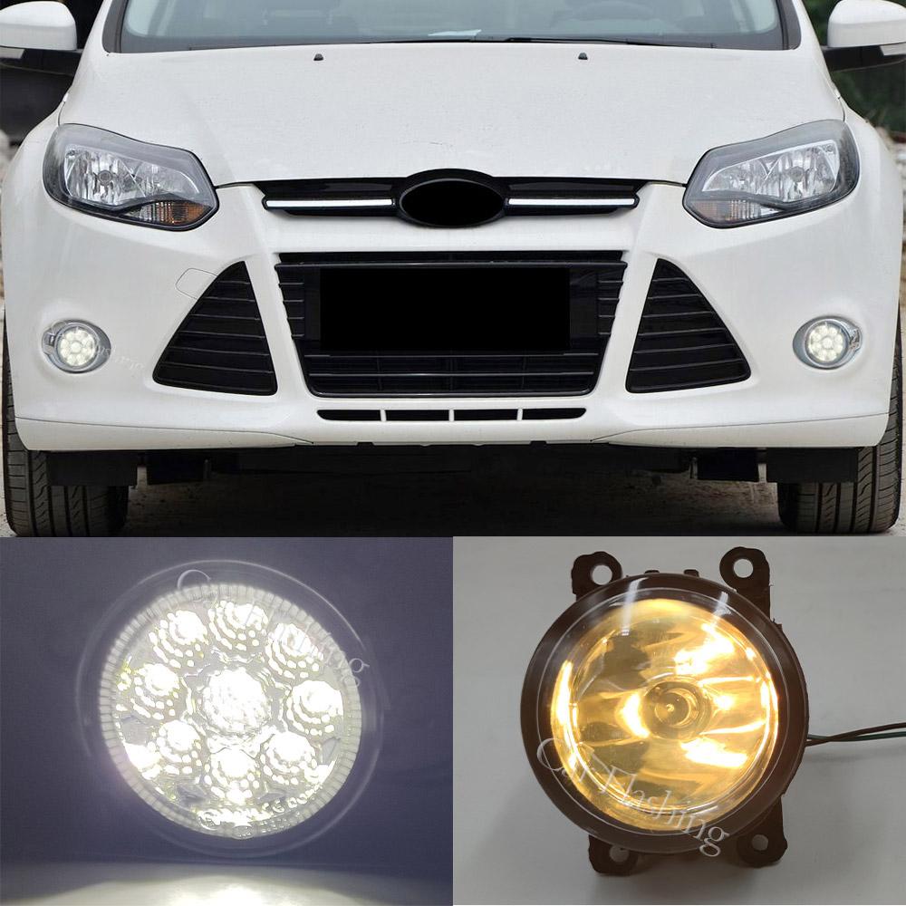 Cheap Chrome Fog Light Cover Grill for Ford Focus 3 2012 2013 2014 LED ...