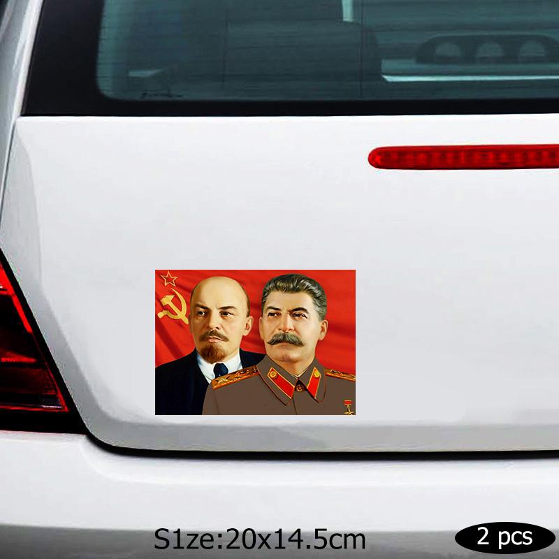 Buy Perets Stalin Cool Car Sticker on Cars 3D PVC Sticker for Auto ...