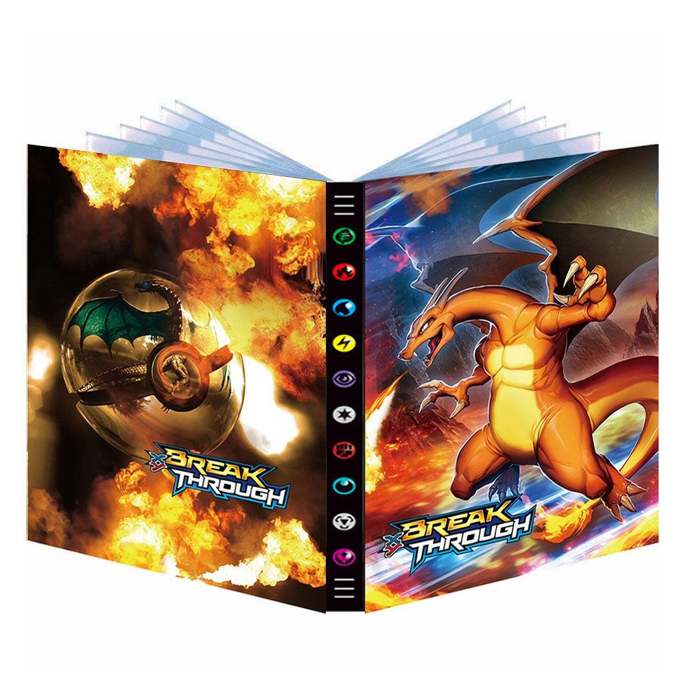 Buy Cartoon Pokemon Album Book Explosive Large Scrapbook Card Album 540 ...