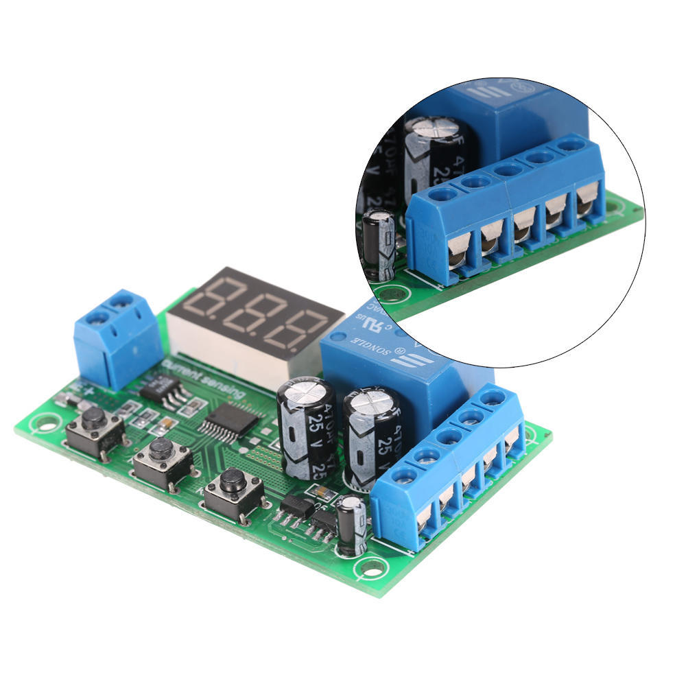 Buy 12V 0-10A DC Current Detection Module Current Sensing Detecting ...