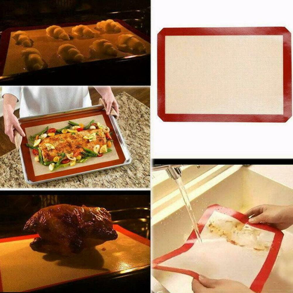 Cheap 1Pc High Temperature Resistant Silicone Baking Mat Sugar Art Non ...