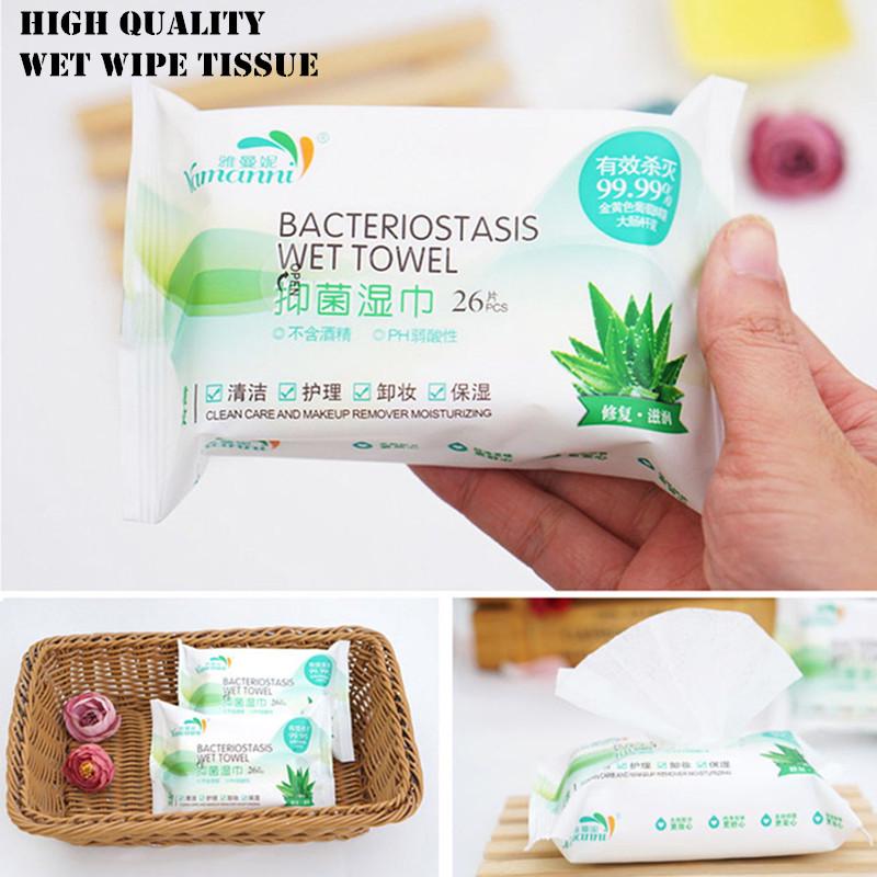 Buy High Quality Antibacterial Wet Wipe Tissue Clean Hand 26 Sheets ...