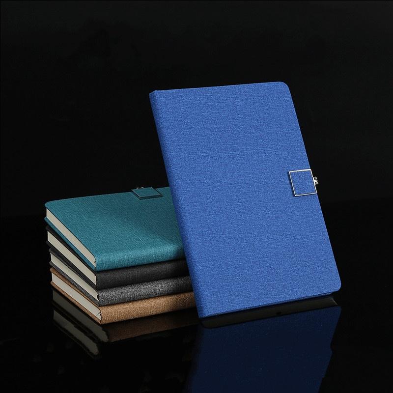 Buy Business Leather Office Supplies Notebook Imitating Leather Cloth ...