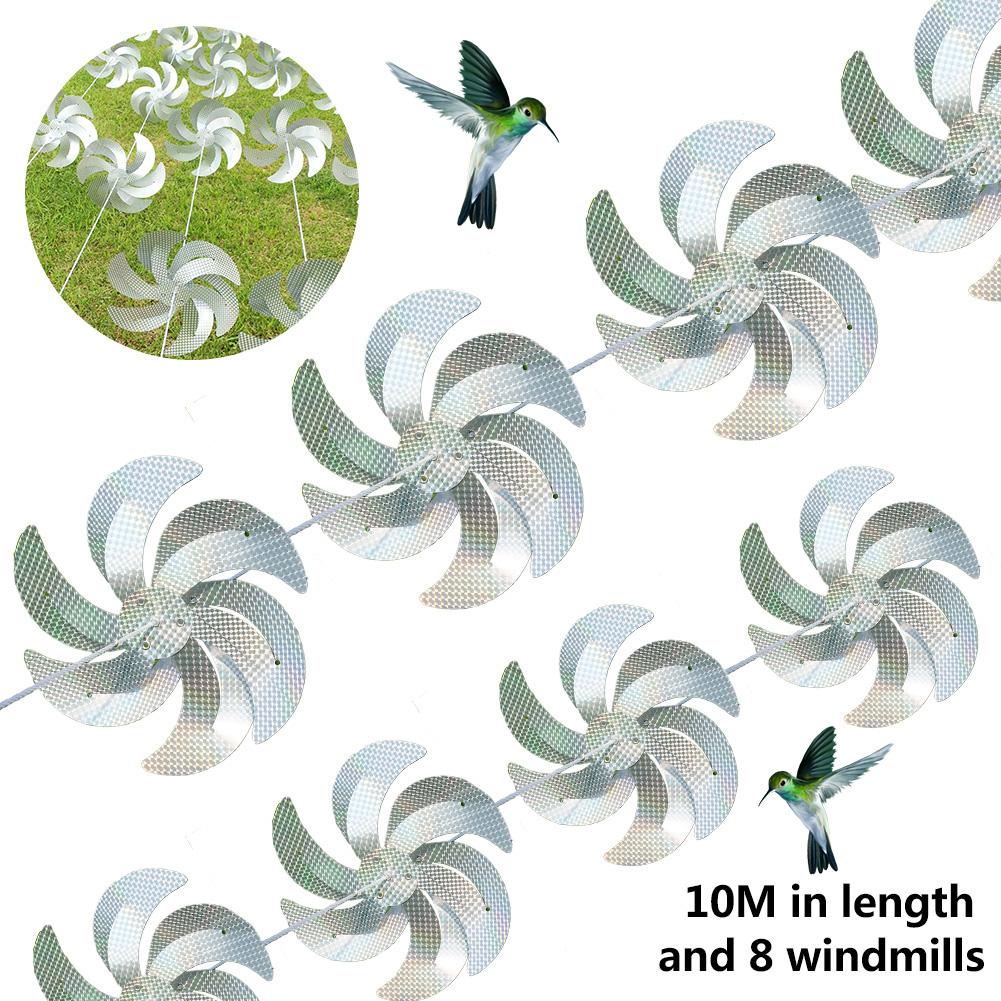 Bird Repellent Windmill Durable Beautiful Reflectie Scare Deterrent ...