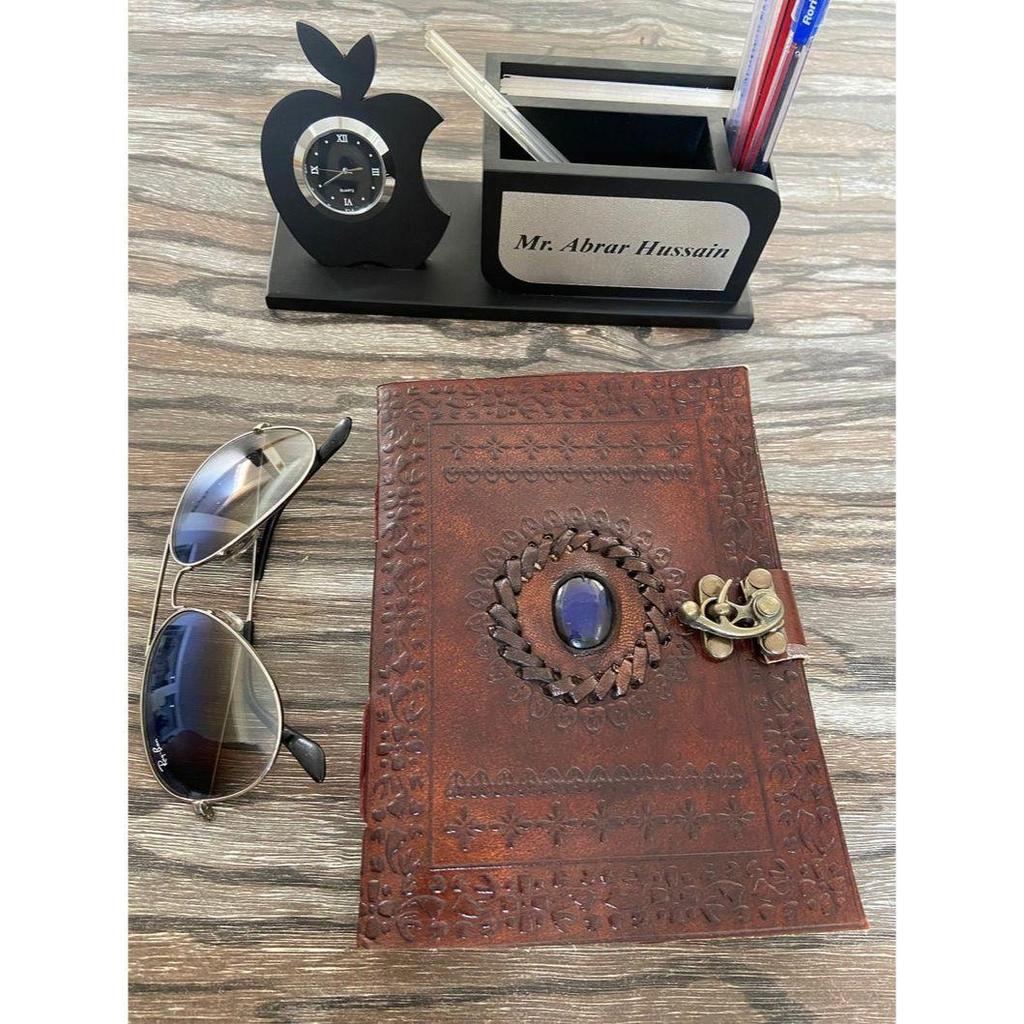 Cheap Vintage Handambossed leather journal notebook sketchbook school ...