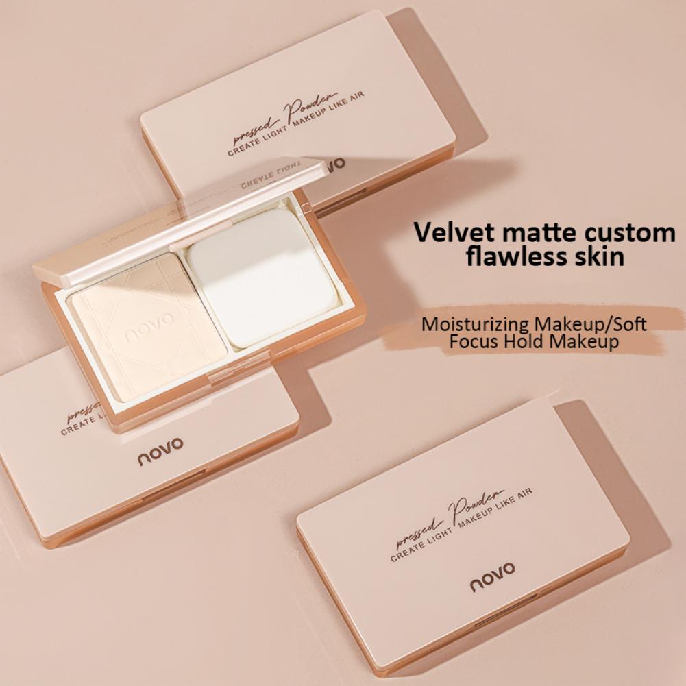 Buy Loose Powder Moisturizing Oil Control Makeup Powder Brightening ...