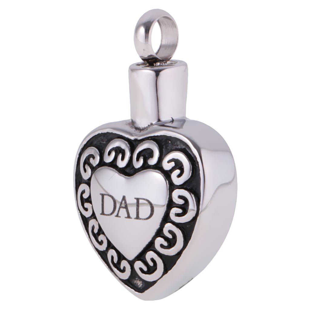 Compre 2 Pieces Stainless Steel Heart Cremation Pet Ash Holder Urn ...