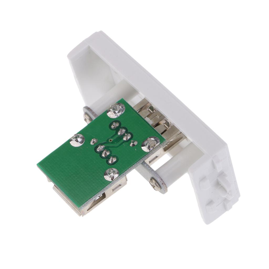 Home USB Wall Outlet Module Modular Plate Panel Directly Plug uygun ...