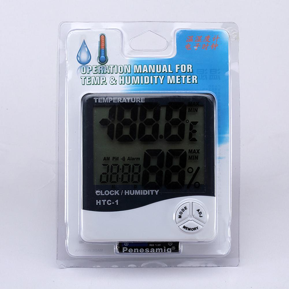 Cheap HTC-1 Large LCD Digital Indoor Hygrometer Room Thermometer with ...