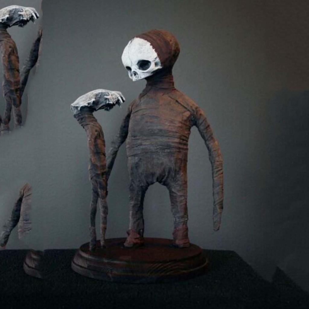 Satın alın Halloween Gothic Mummy Horror Resin Skull Thriller Sammy ...