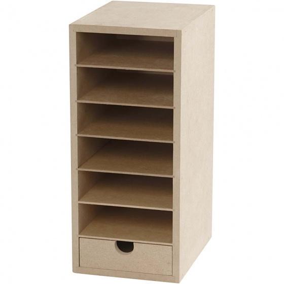 Buy Paper Storage Unit A6 14 X 32 Cm, Depth 18 Cm, Mdf, 1 Piece ...