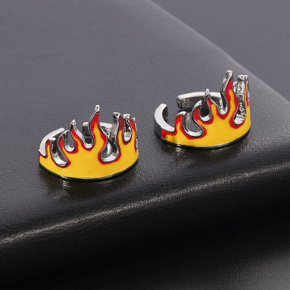 2021 Anime Demon Slayer Kimetsu No Yaiba Ring Rengoku Kyoujurou Metal ...