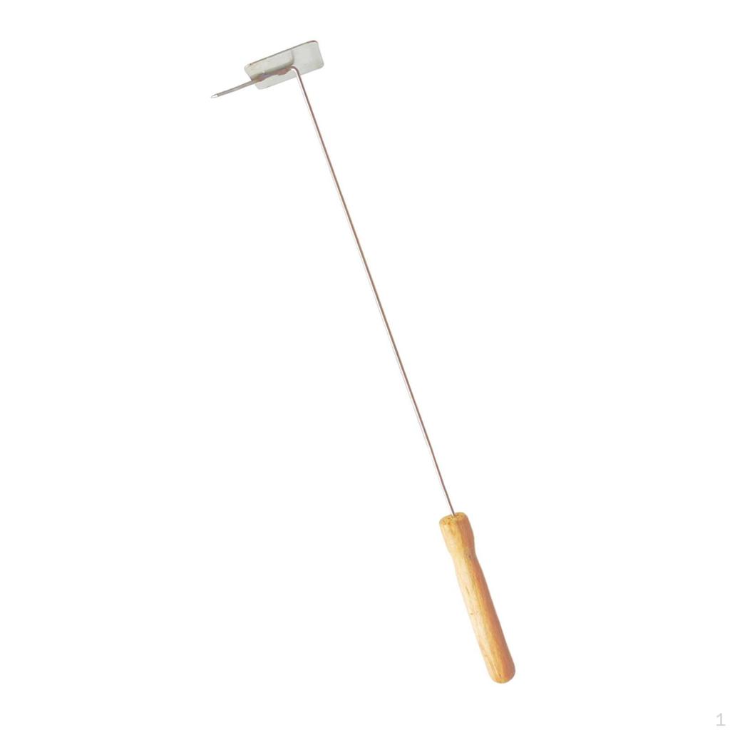 Buy Portable Fire Poker Tools Pit Open 14.6in Fireplace Ash Rake for ...