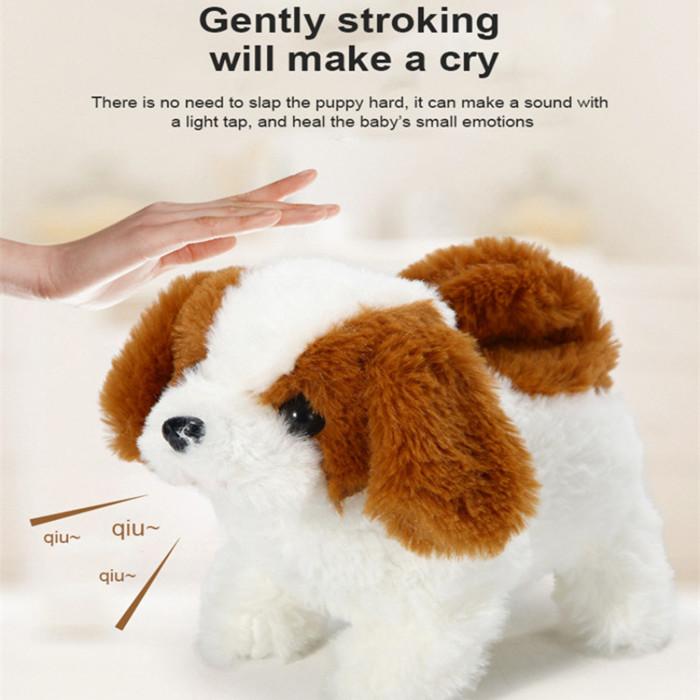 Buy Realistic Plush Simulation Smart Dog Called Walking Plush Toy ...