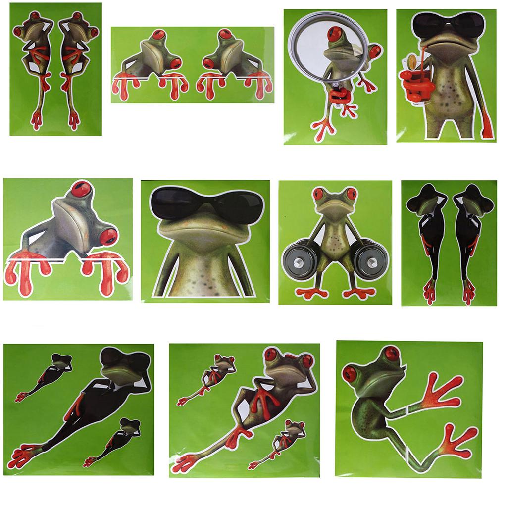 Buy Funny Frog Car Sticker at affordable prices — free shipping, real ...