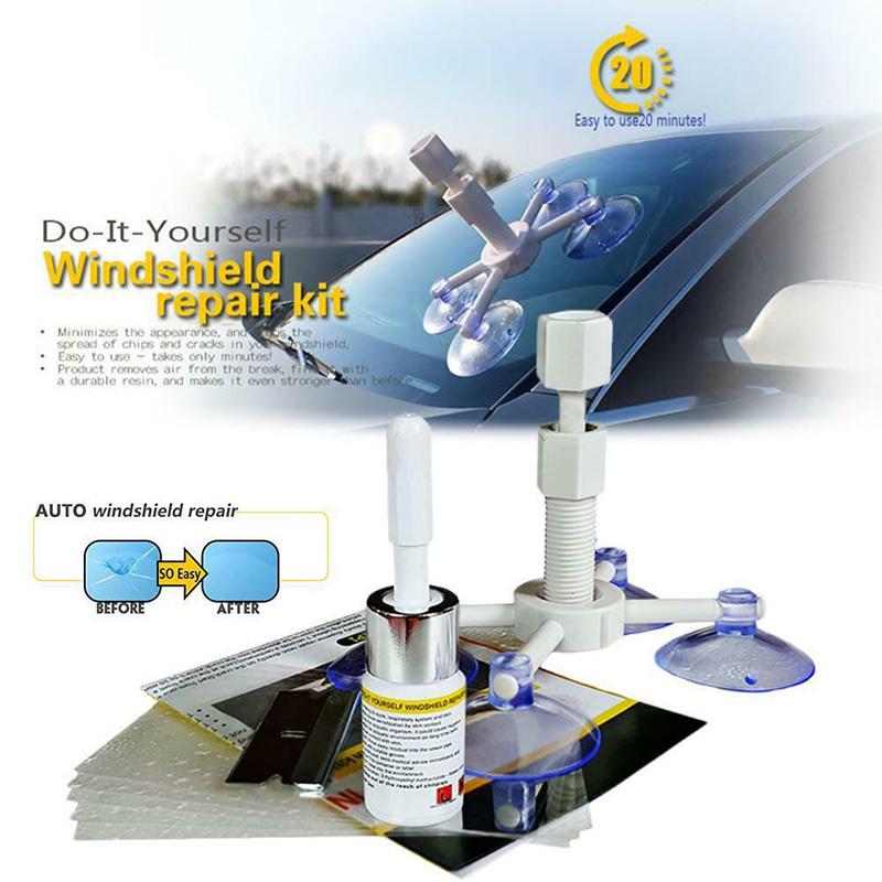Buy Windscreen DIY Car Kit Wind Glass Chip Crack Accessories Windshield ...