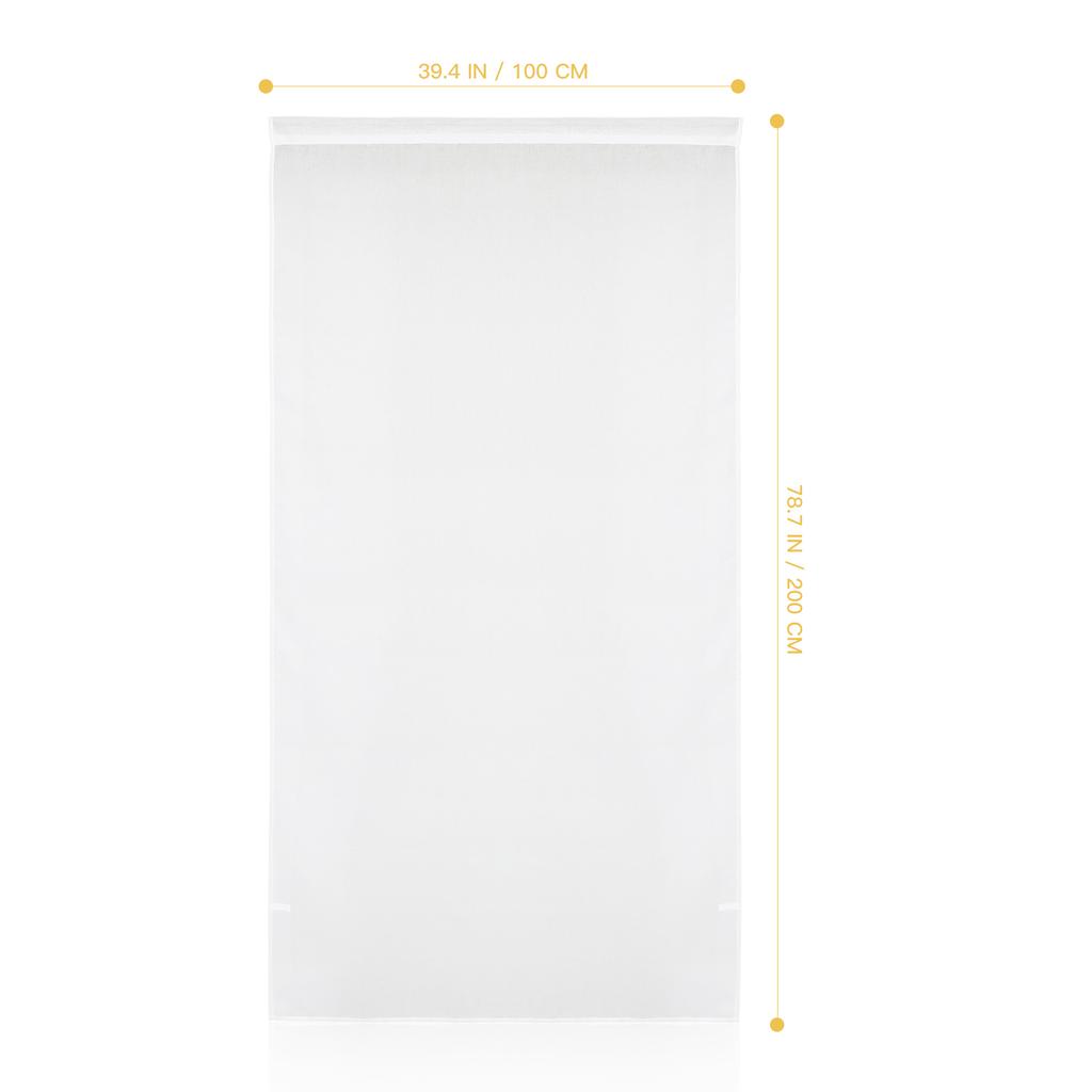 Buy Chamber Music1Pc Sheer Curtain Elegant Airy 100 X 200cm Voile ...
