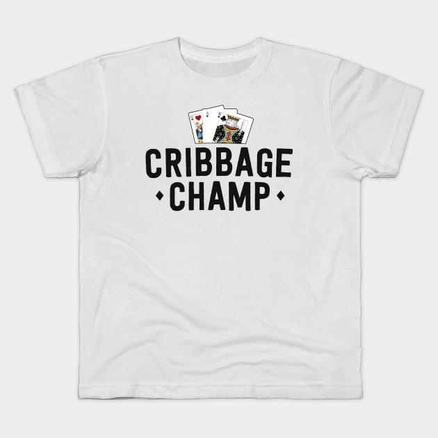 Buy Children Cartoon Funny Cribbage Shirt For Men Cribbage Champ Tourna ...