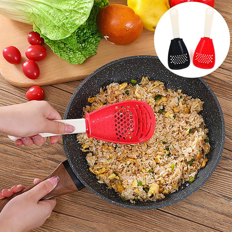 Buy 1Pcs Silicone Shovel Spatula Egg Frying Scoop Cooking Grinding ...