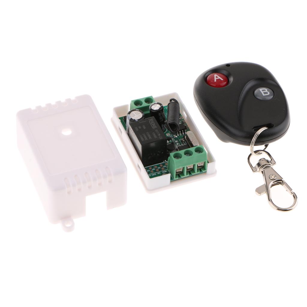 Buy 1CH Wireless RF Remote Control Switch Transmitter + Receiver 01 AB ...