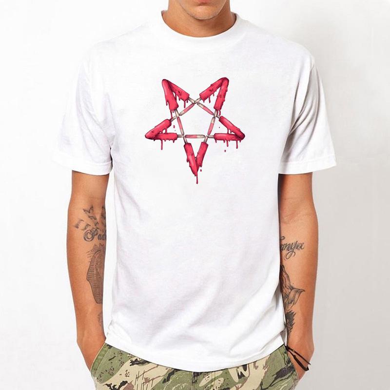 Summer Short Sleeve Men Tshirt Casual Fashion Tops Printing Tee ...