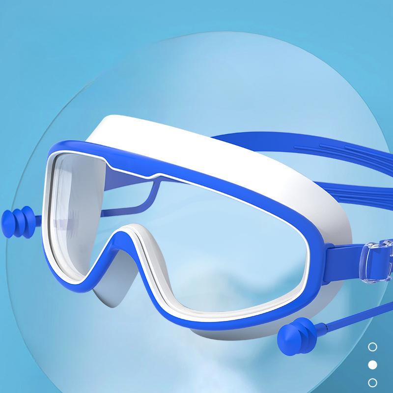 Cheap Children's Universal Large Frame Swimming Goggles Waterproof and ...