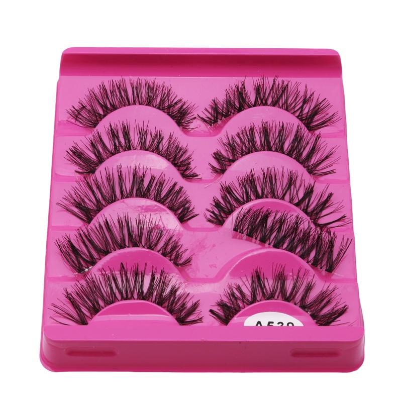 Buy Ultra Natural Soft Female False Eyelashes Makeup Party Charm ...