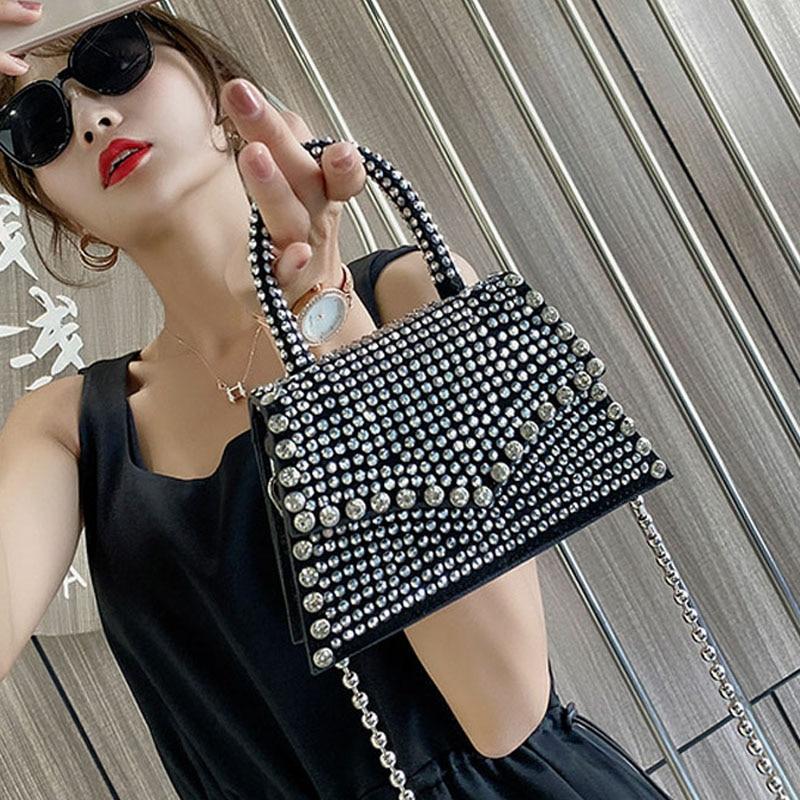 Cheap Diamond Flap Small Tote Bags For Women 2020 Fashion Chain Ladies ...