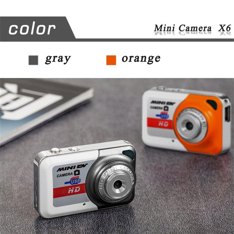 Buy Xixi HD Ultra Portable 1280*1024 Mini Camera X6 Video Recorder ...