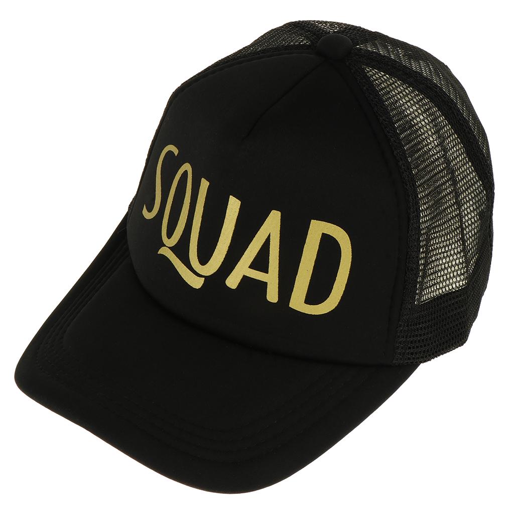 Squad Mesh Hats Hen Party Cap Snapback Hat Bridal Shower Wedding uygun ...