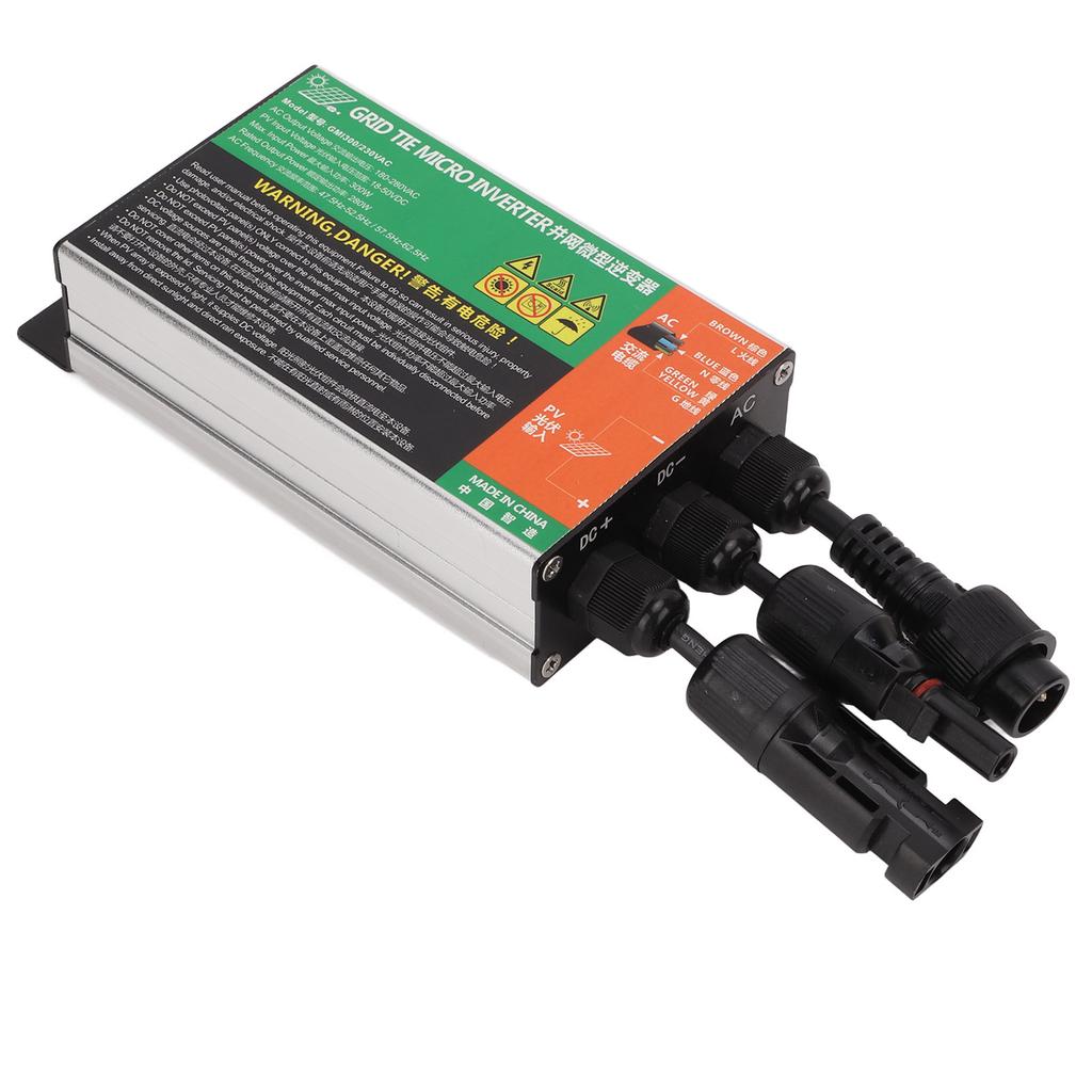Buy Solar Micro Inverter 300W 230V Waterproof MPPT Grid Tie Micro ...