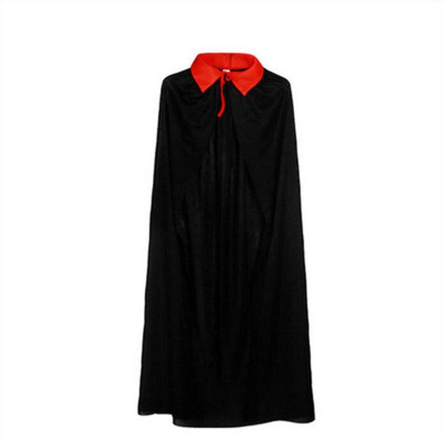 Buy Halloween Cloak Wizard Witch Prince Red Cloak Sewing Lightweight ...