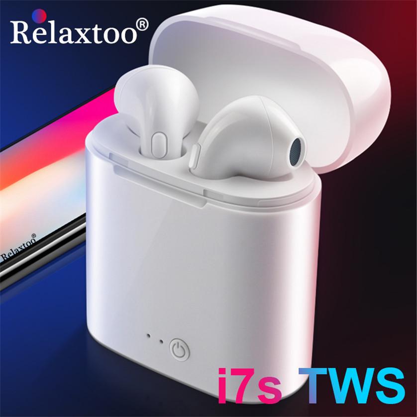 Buy I7s TWS Wireless Bluetooth Earphone In-ear Stereo Gaming Sport ...