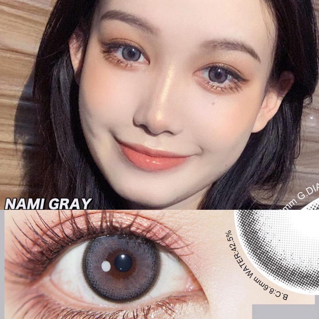 Cheap Easysmall Nami Gray Soft Eye Contact Lenses High Quality Natural ...