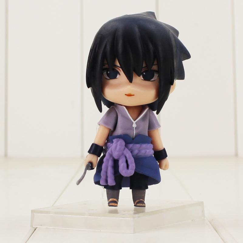 Buy Naruto Shippuden Figure Toy Sasuke Uchiha Model Toys With Bases at ...