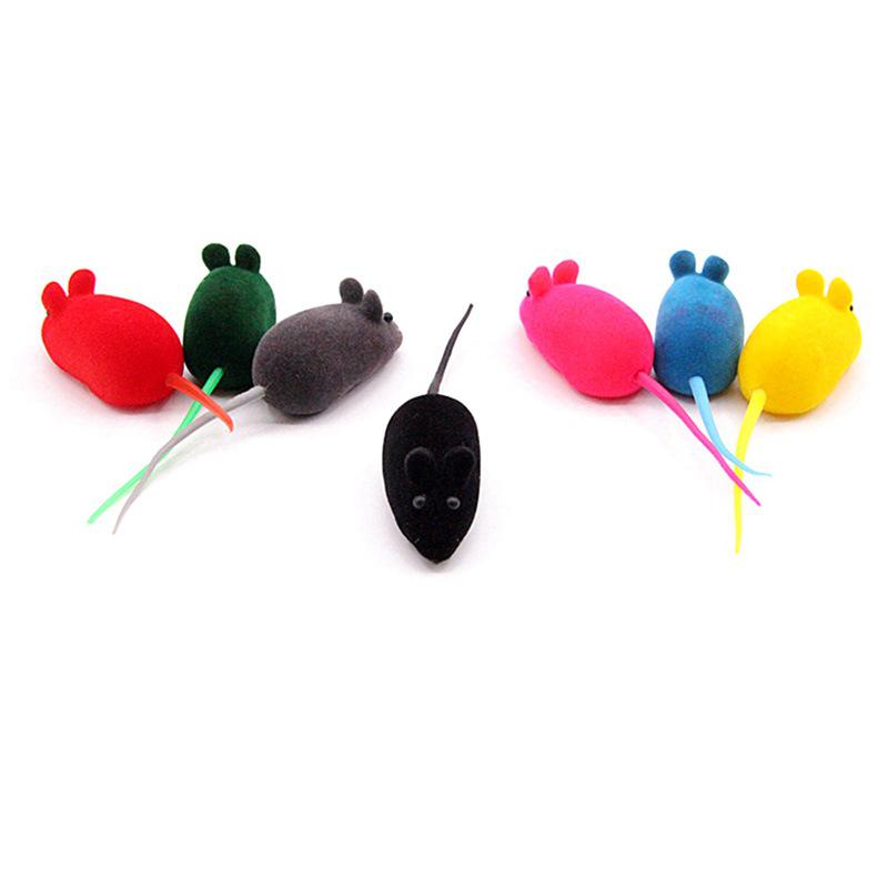 Buy Pet Rubber Little Mouse Toys Dogs Sound Color Toys Pet Toys Little ...