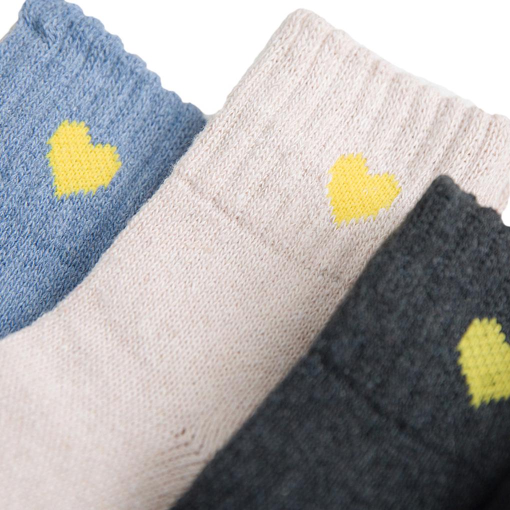 Buy 5 Pairs Embroidery Heart Love Socks Women Girls Shining Heart Socks ...