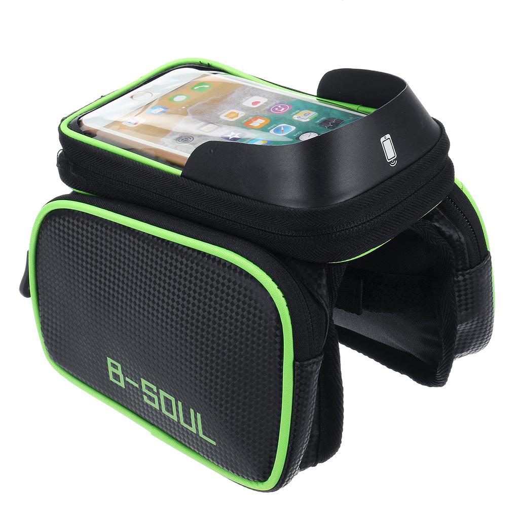 Buy MTB Bike Bicycle Cycle Front Top Tube Triangle Frame Storage Bag ...