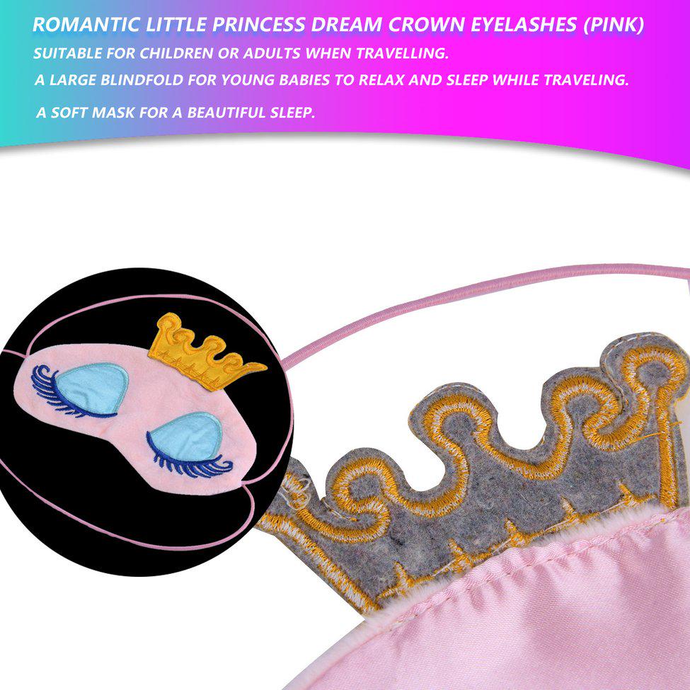 Princess Crown Fantasy Eyes Cover Travel Sleeping Blindfold Shade Eye ...