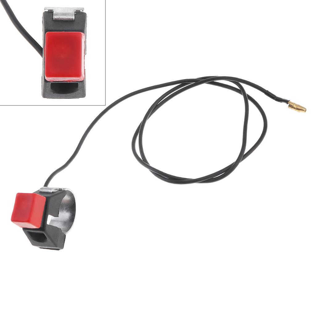 Black 22MM Steering Wheel Square Start Button Flameout Switch uygun ...