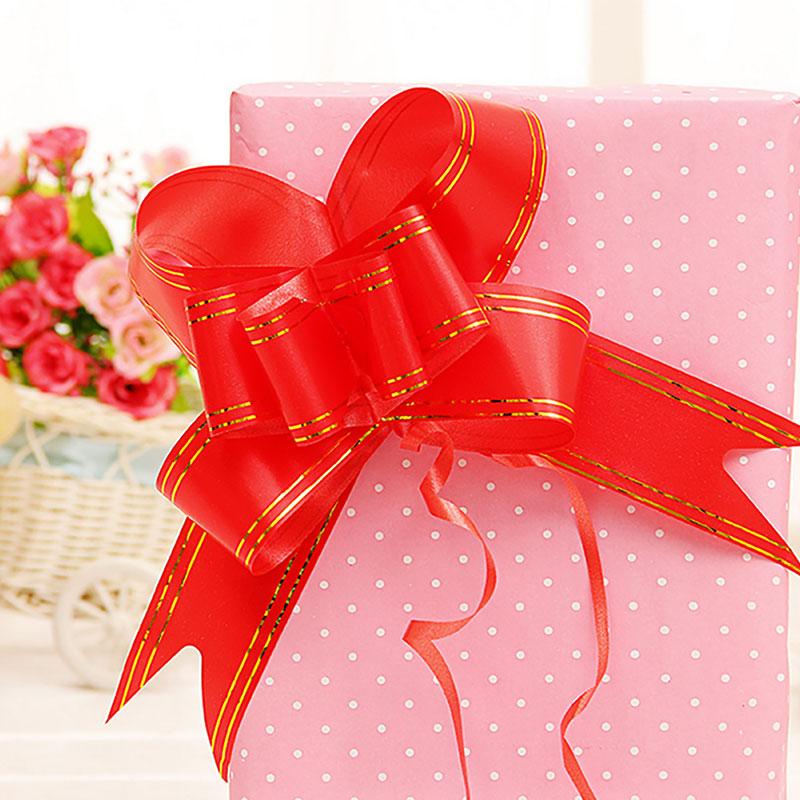 Buy 10pcs Pull Flower Ribbon Bow Gift Wrap Wedding Party Decora Car ...