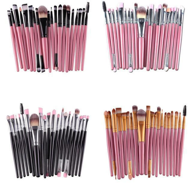 Buy 20pcs/set Makeup Tools Toiletry Kit Wool Make Up Brush Set at ...