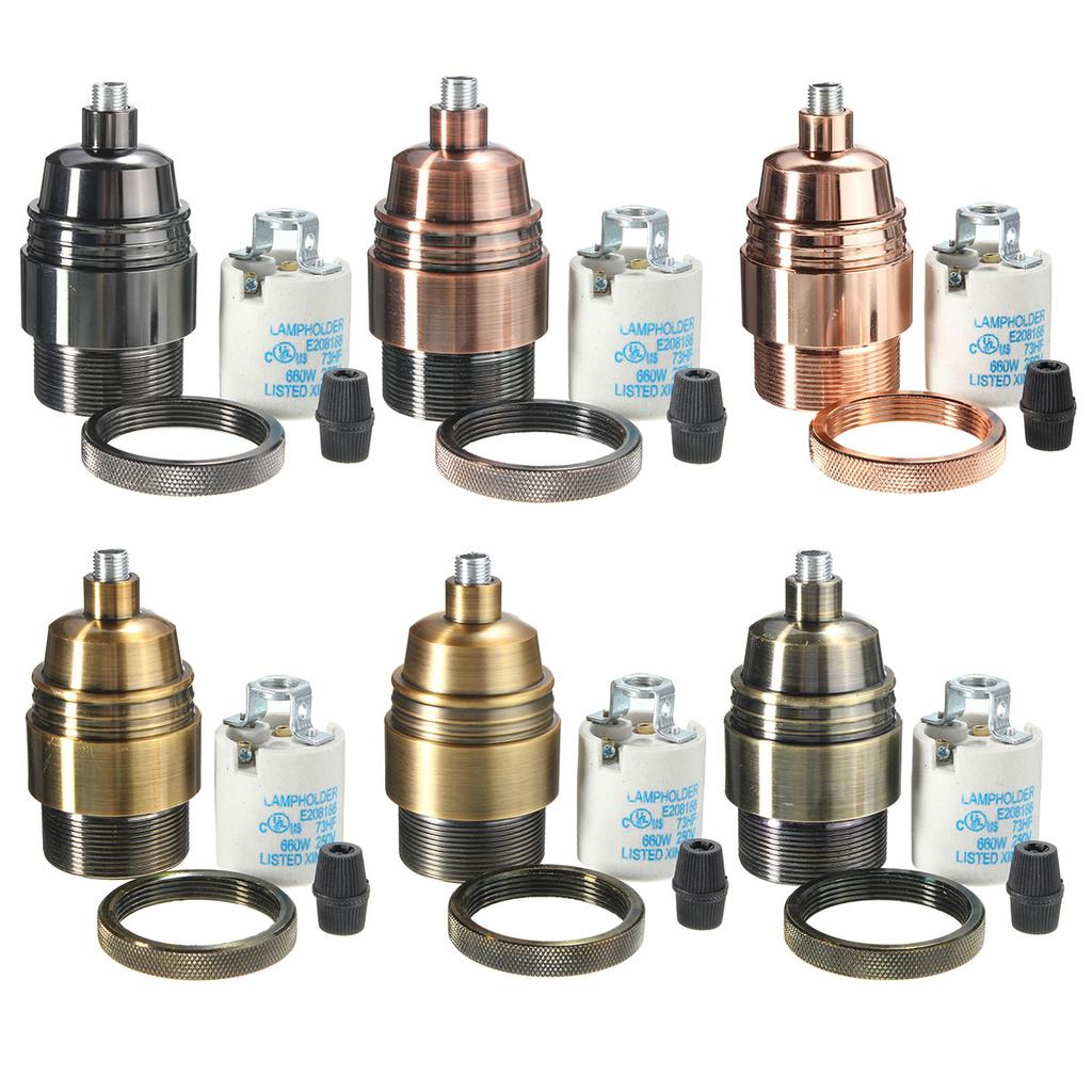 6 цветов E26/E27 цоколь Edison Style DIY подвесной светильник подвесной ...