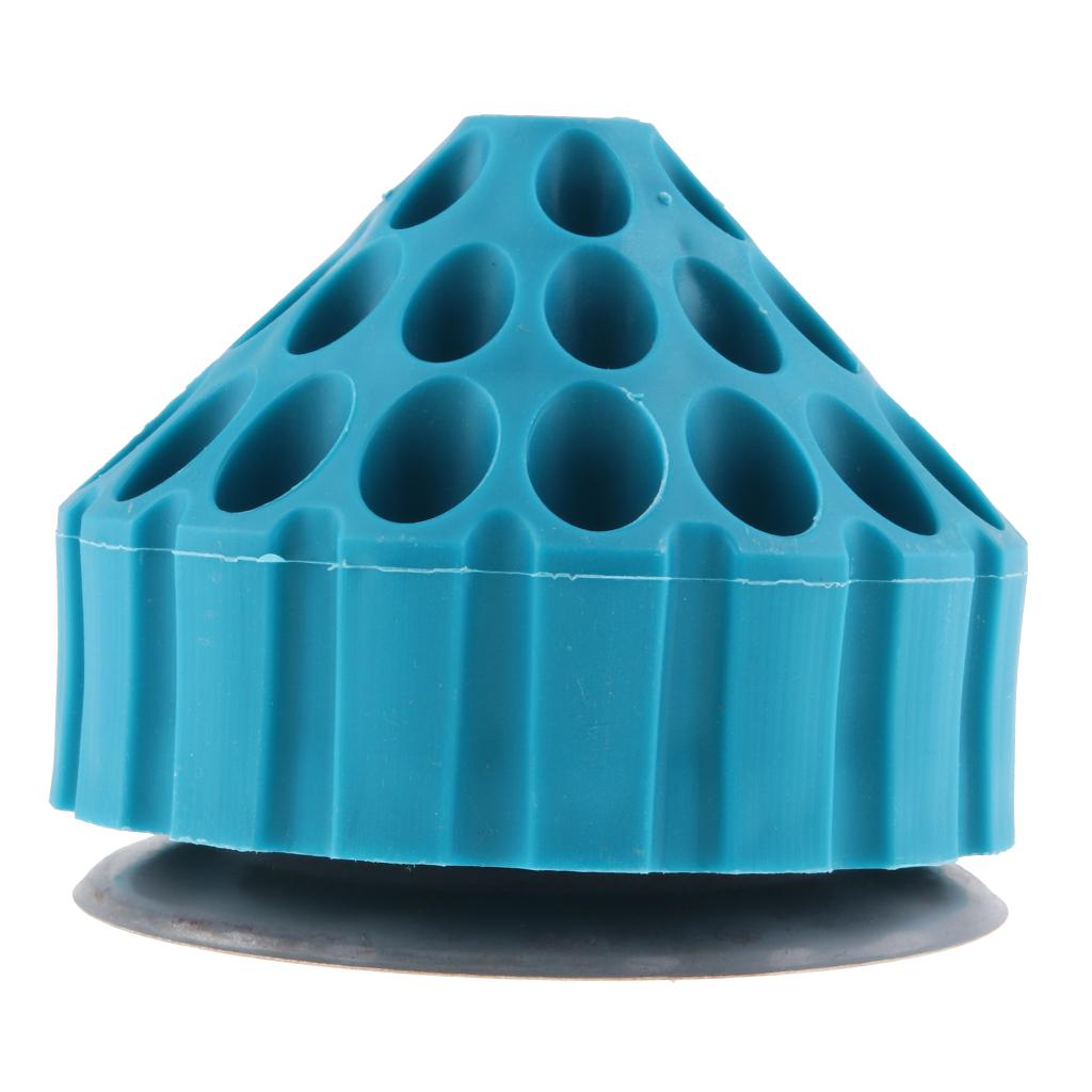 Buy Plastic Round Shape Rotating Drill Bit Storage Case Display Box at ...