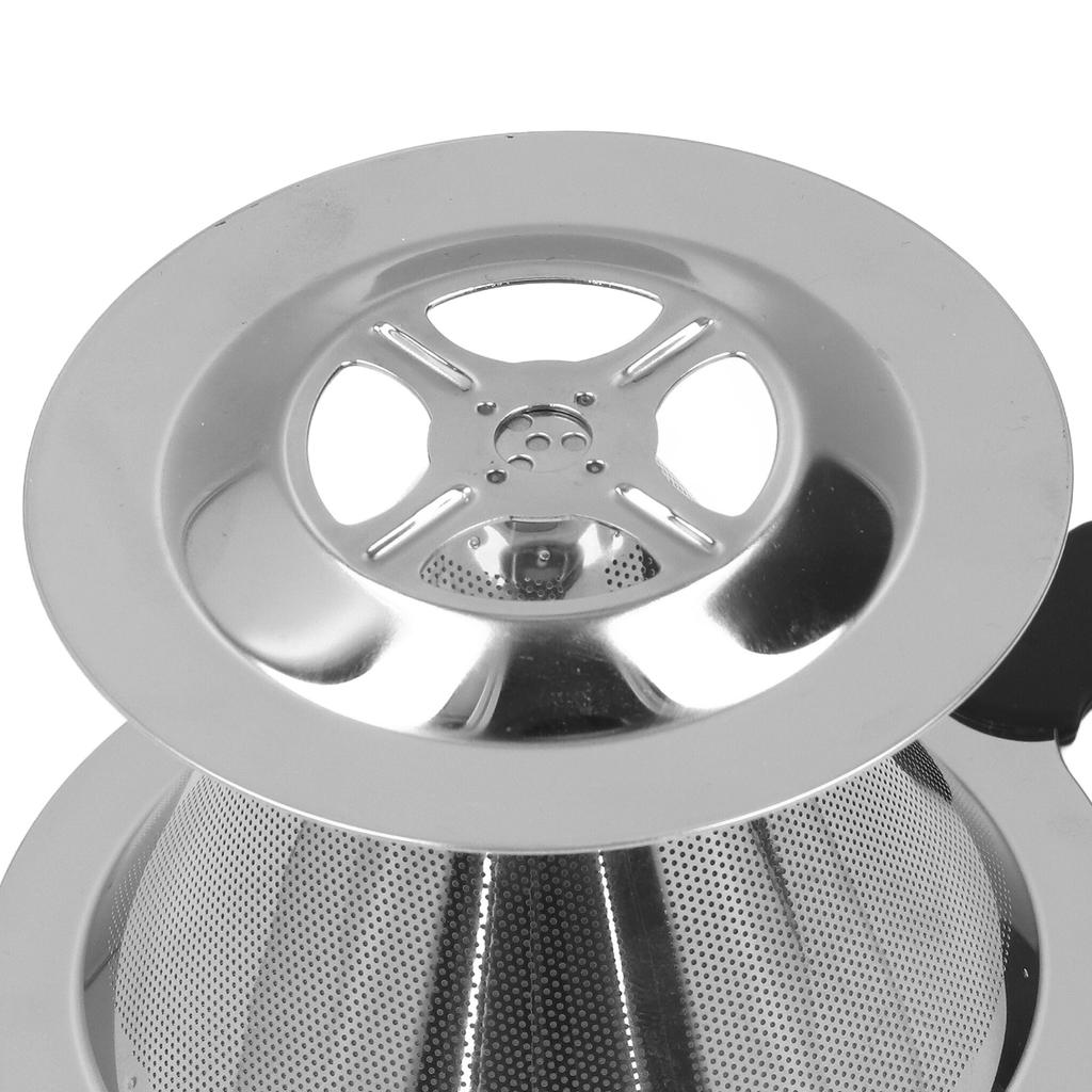Cheap Drip Coffee Filter Double Mesh Paperless Stainless Steel Cone ...